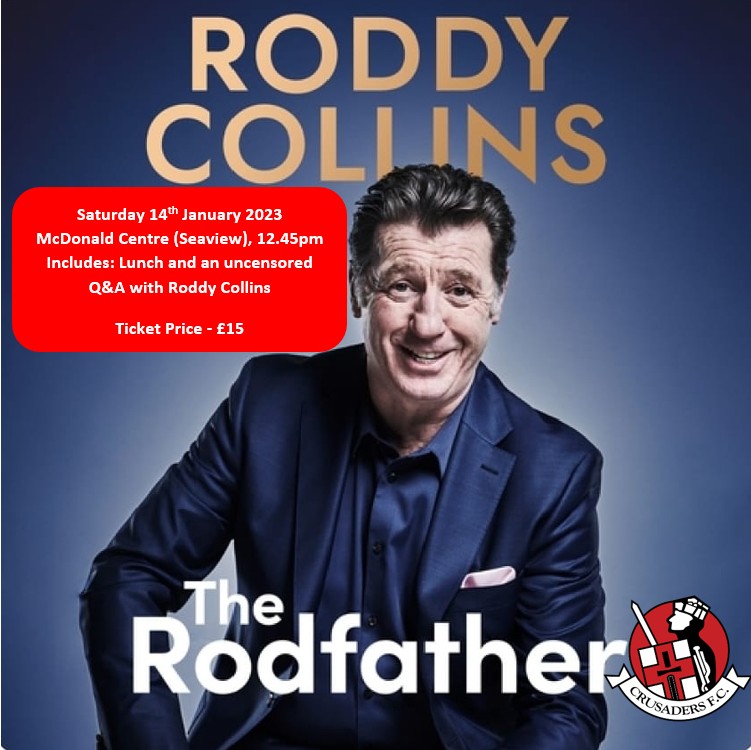 Roddy Collins Returns As Main Guest At Saturdays Lunch